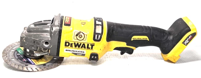 DEWALT DCG414 54V FlexVolt XR Li-Ion Cordless Brushless 125mm (5 ...