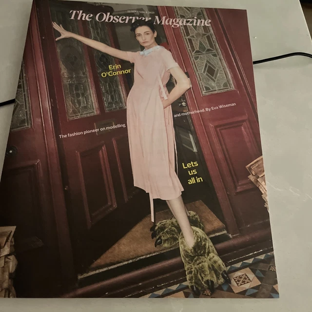 OBSERVER MAGAZINE 23 November 2025 Erin O’Connor £1.52 - PicClick UK