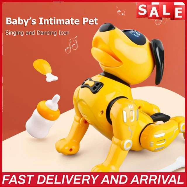 SMART SENSOR ROBOT Dog Talking Handstand Interactive Smart Dog ...