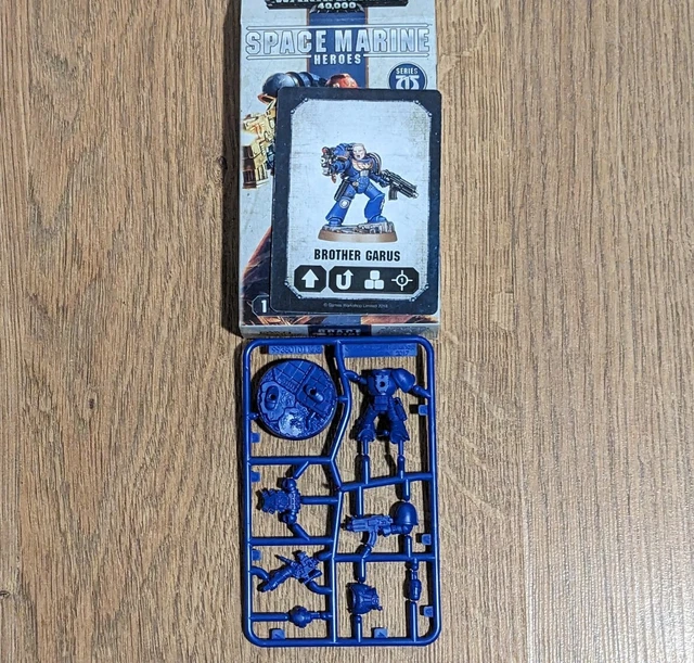 WARHAMMER 40K SPACE MARINE HEROES SERIES 1 Brother Garus EUR 11,52 ...