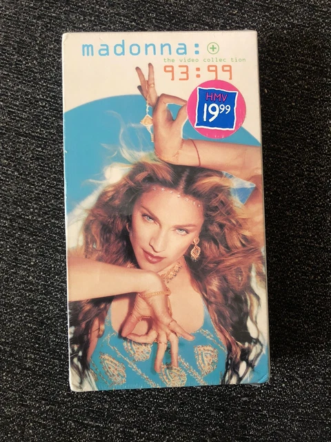 MADONNA THE VIDEO Collection 93:99 VHS Tape Music Video Anthology Film £37.58 - PicClick UK