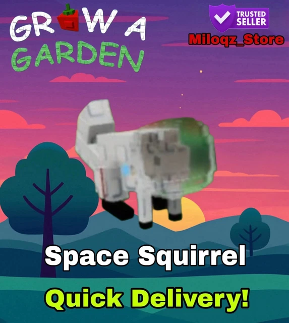 SPACE SQUIRREL | Grow A Garden 🪴 | Instant Delivery 🚚 | Cheap💸 EUR 3,99 ...
