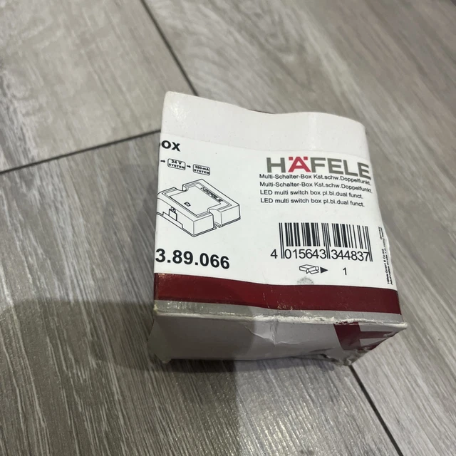 HAFELE LOOX LED Multi Switch Box / Operating 1 Driver & 3 Switches, 833 ...