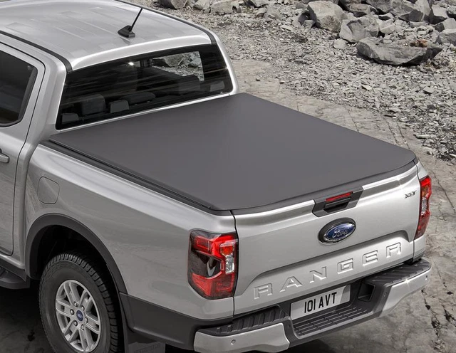 GENUINE FORD RANGER Wildtrack 2022> RANGER SOFT TONNEAU COVER BLACK ...