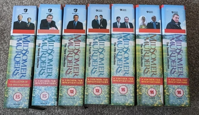 MIDSOMER MURDERS - The Collection 1 à 7 DVD Set - UK PAL EUR 59,09 - PicClick FR