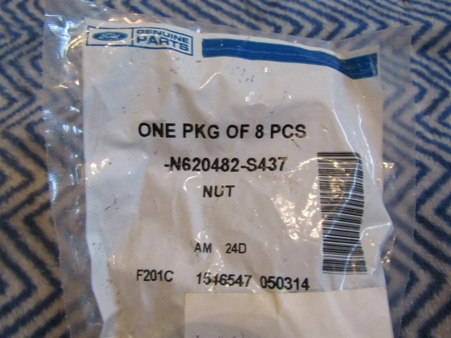 NOS FORD HARDWARE Nut Part Number N620482-S437 Lot Of 8 EUR 6,55 ...