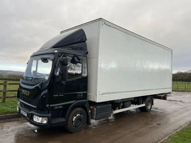 IVECO EUROCARGO BOX Lorry 75-160 Euro 6 2018 ( 18 ) £6,500.00 - PicClick UK