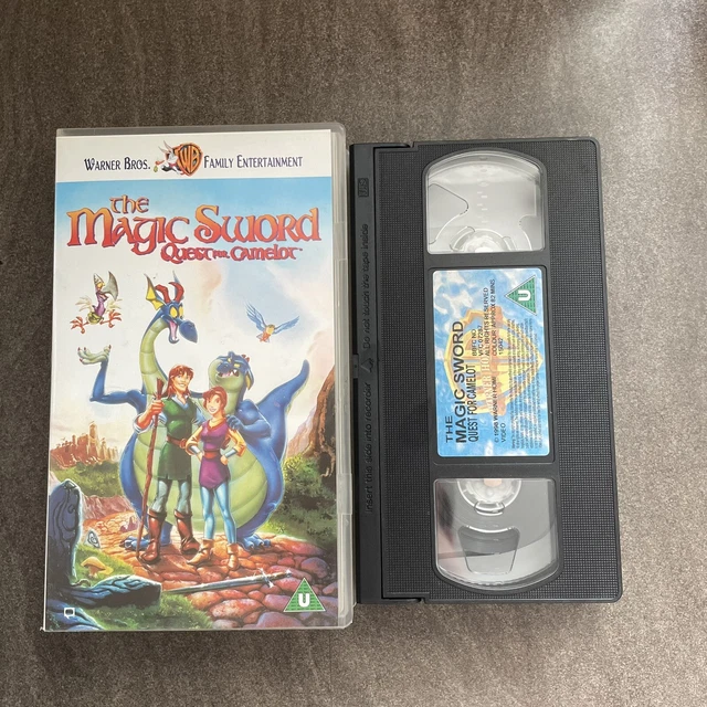 VHS TAPE UK PAL - King & I - Magic Sword, Quest for Camelot - Condition ...
