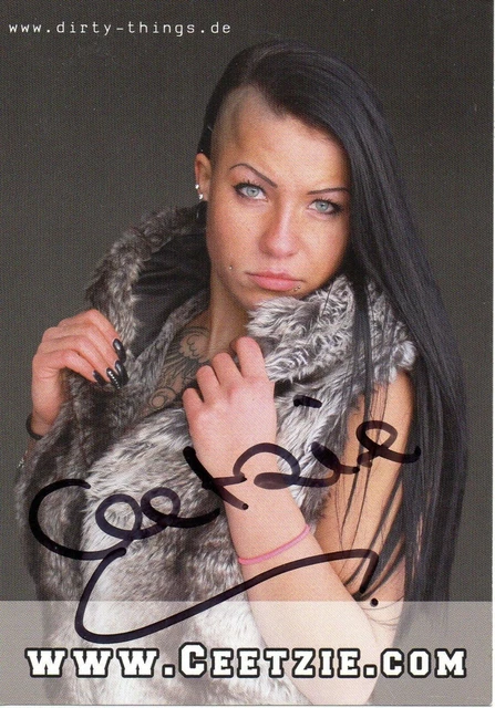 SIGNIERTE AUTOGRAMMKARTE CEETZIE 10 x 15 cm EUR 3,95 - PicClick DE