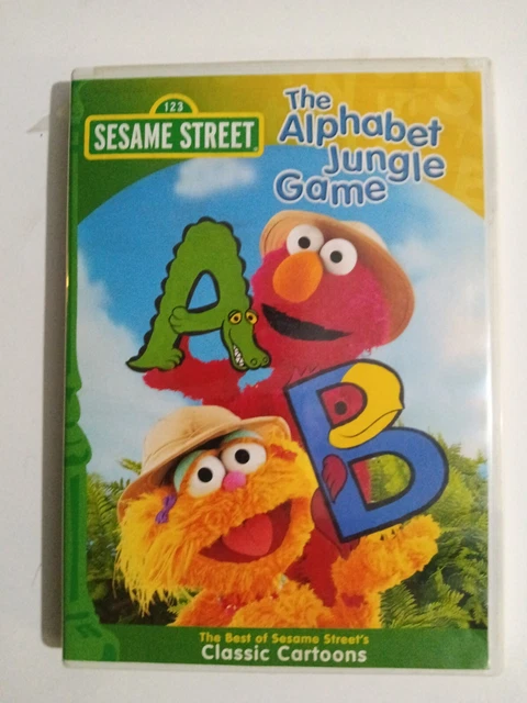 SESAME STREET/ THE Alphabet Jungle Game (DVD) EUR 0,85 - PicClick FR