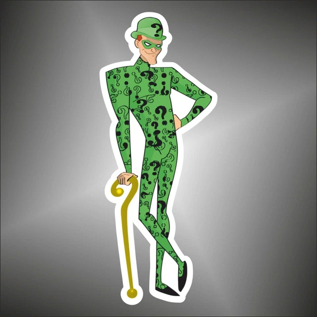 AUFKLEBER RIDDLER BATMAN decal STICKER EUR 2,00 - PicClick DE