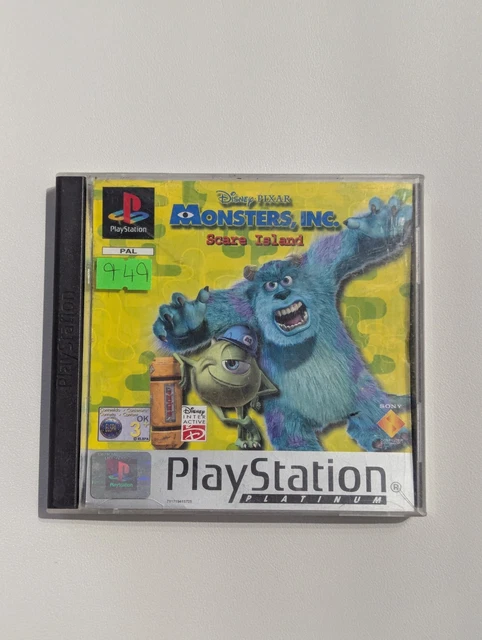 MONSTERS INC.: SCARE Island Sony PlayStation 1, 2001) - With Manual Vgc ...
