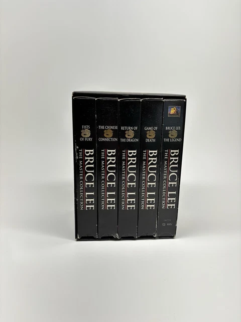 BRUCE LEE - The Master Collection (VHS, 1999, 5-Tape Set) £7.42 ...