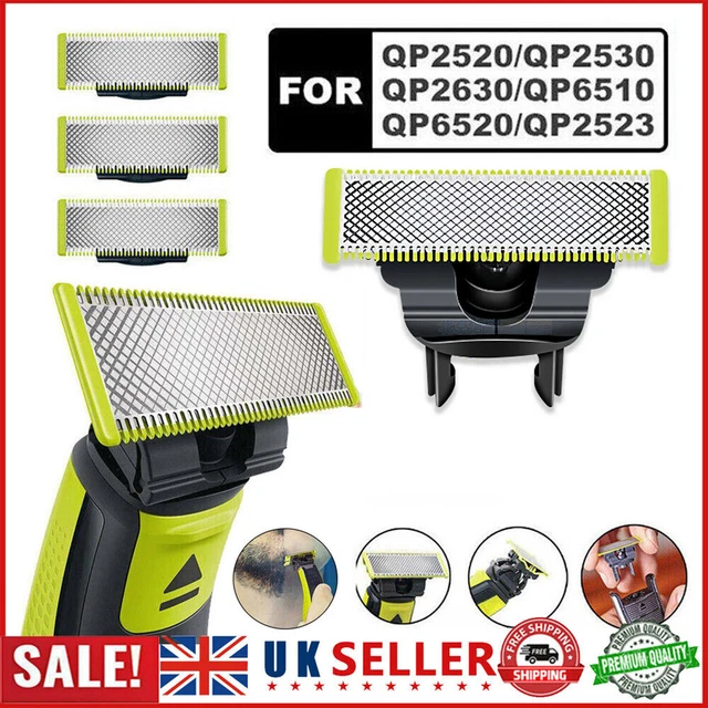 FOR PHILIPS ONEBLADE Razor Shaver QP2520/QP2630 Replacement Blade Head ...