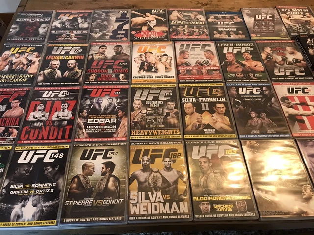 UFC DVD COLLECTION/MMA Memorabilia £100.00 - PicClick UK