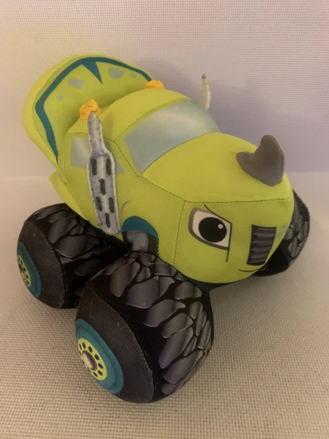 BLAZE AND THE Monster Machines Pickle Truck Car Green Soft Plush Toy 7 ...