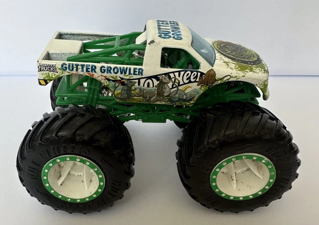 HOT WHEELS MONSTER Jam Gutter Growler Monster Truck 1:64 EUR 9,09 ...