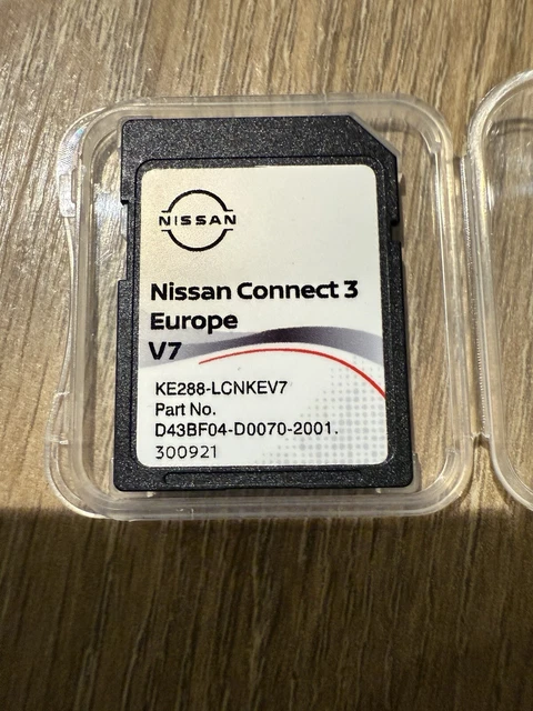 NISSAN CONNECT 3 Sat Nav Update Sd Card Maps V7 Micra Qashqai Note Juke ...
