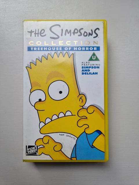 THE SIMPSONS COLLECTION Treehouse of Horror Simpson and Delilah (VHS ...