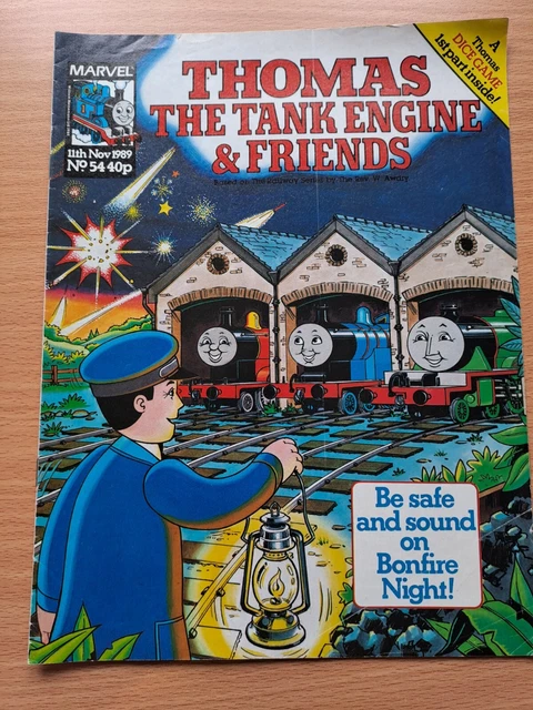 THOMAS THE TANK Engine And Friends Marvel Magazine Comic Issue No. 54 ...