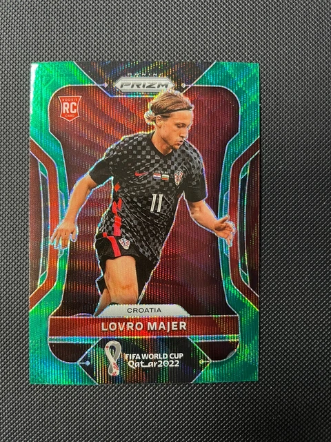 PANINI PRIZM ROAD To Qatar 2022 Lovro Majer Rookie Card Green Wave Croatia EUR 9,99 - PicClick FR