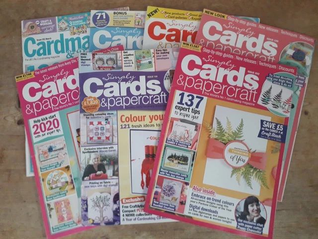 SIMPLY CARDS AND papercraft Magazines plus card making Magazine £4.38 ...