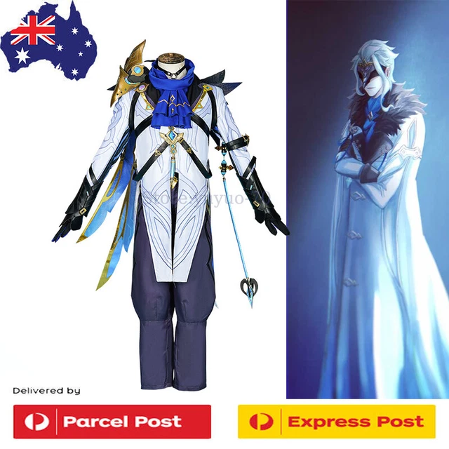 GAME GENSHIN IMPACT II Dottore Cosplay Costume Deluxe Halloween Costume ...