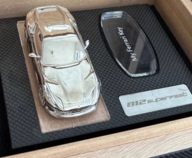FERRARI 812 SUPERFAST Key Box Official Display Case Dealer Gift Novelty ...