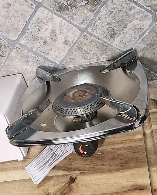 OZARK TRAIL SINGLE Burner Backpacking Propane Stove Model 201-900 $10. ...