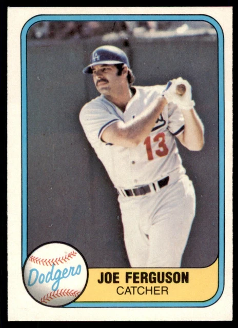1981 FLEER JOE Ferguson. Los Angeles Dodgers #124 EUR 1,91 - PicClick FR