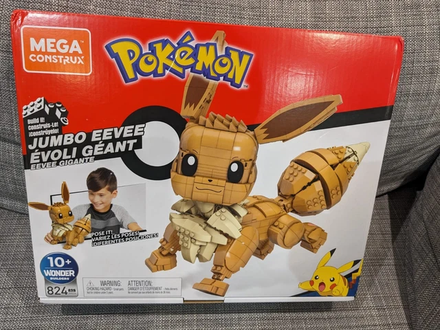 MEGA CONSTRUX POKÉMON Jumbo Eevee Building Set £42.50 - PicClick UK