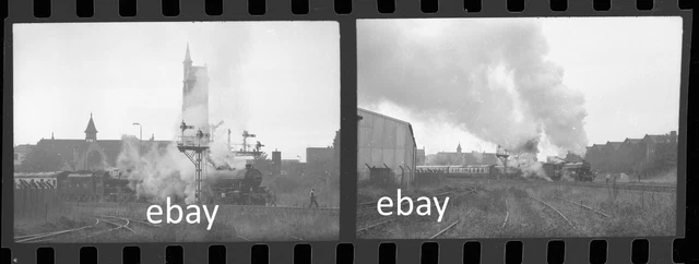 3 ORIGINAL 35MM NEGATIVES LNER STEAM LOCO 62005 HARTLEPOOL ...