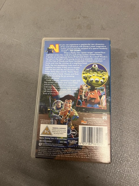 VINTAGE TOY STORY Walt Disney Pictures VHS Tape £4.91 - PicClick UK