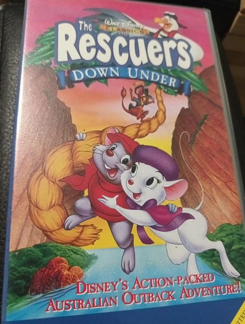 WALT DISNEY CLASSICS The Rescuers Down Under Vhs £4.64 - PicClick UK