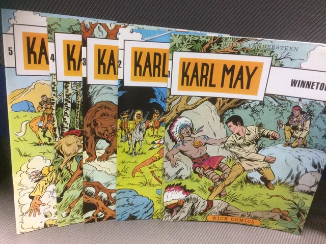 KARL MAY 1-88 Wick nuovo 1999-2007 W. Vandersteen lim. + numero Vendita ...