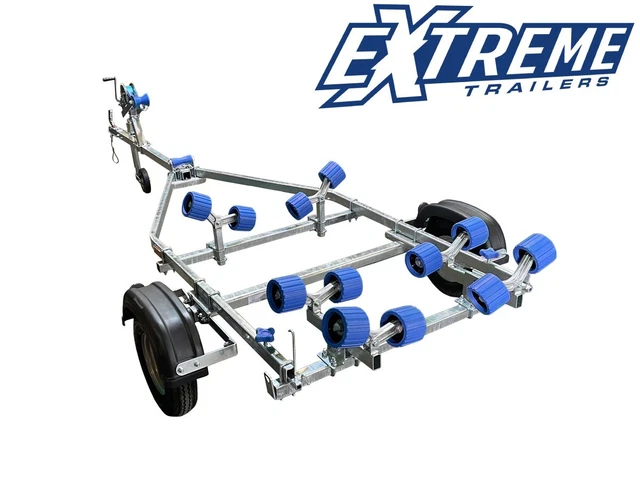 EXTREME, 400KG SUPER Roller Boat Dinghy RIB Trailer £1,288.00 - PicClick UK