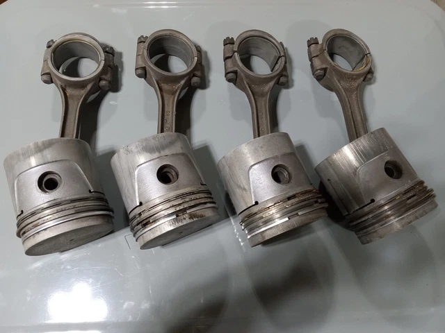 ALLIS CHALMERS STY WC AC tractor engine motor pistons piston rods rod ...