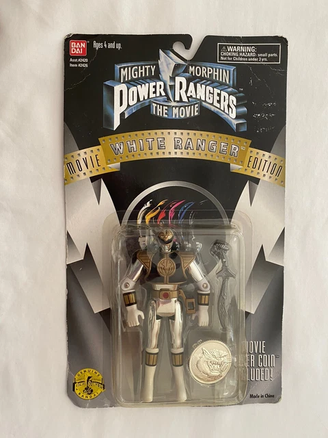 POWER RANGERS MIGHTY Morphin Movie White Ranger New & Sealed Condition - Rare £79.99 - PicClick UK