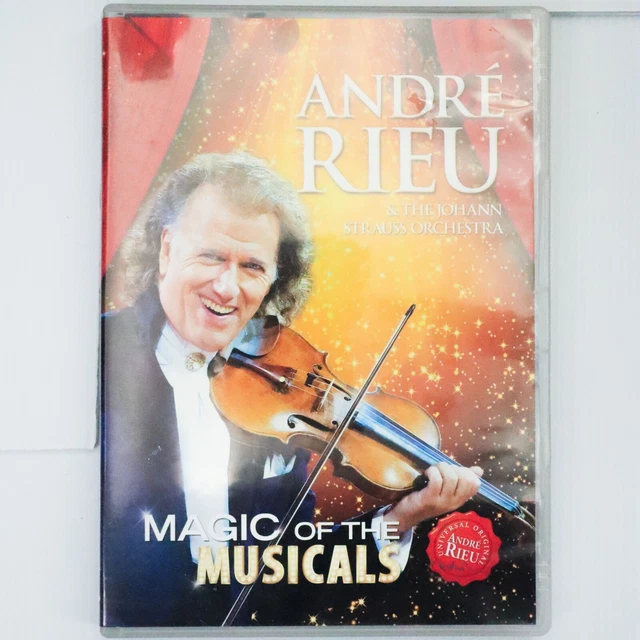 ANDRE RIEU: MAGIC Of The Musicals (DVD 2014) Classical Easy Listening Jazz Music $6.12 - PicClick AU