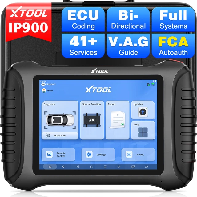 XTOOL IP900 BIDIREKTIONALES Scan-Tool ECU-Codierung OBD2-Scanner ...