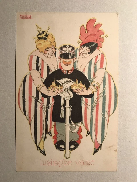 PRIMA GUERRA MONDIALE - Lusinghe Vane - Illustratore Renzo Ventura EUR ...