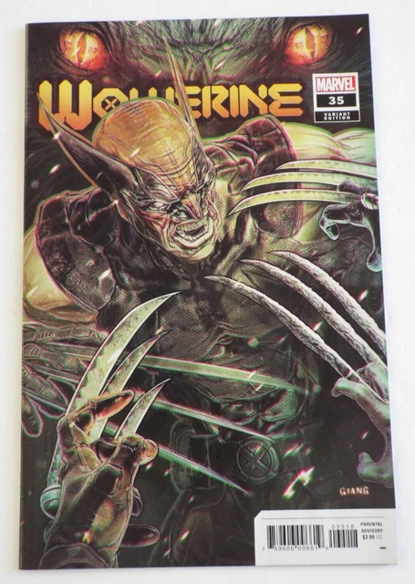 WOLVERINE #35 1:25 Variante Copertina di John Giang/Marvel Comics EUR ...