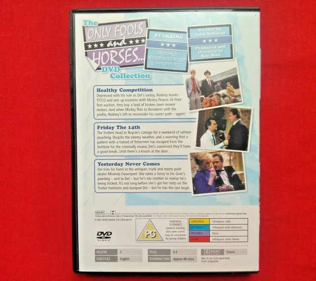 ONLY FOOLS AND Horses Dvd Collection - Disc 6 - Dvd - 2004 - Region 2 ...