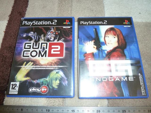 SONY PLAYSTATION 2 PS2 SNIPER RIFLE ARCADE SHOTGUN LIGHT GUN Guncom ...