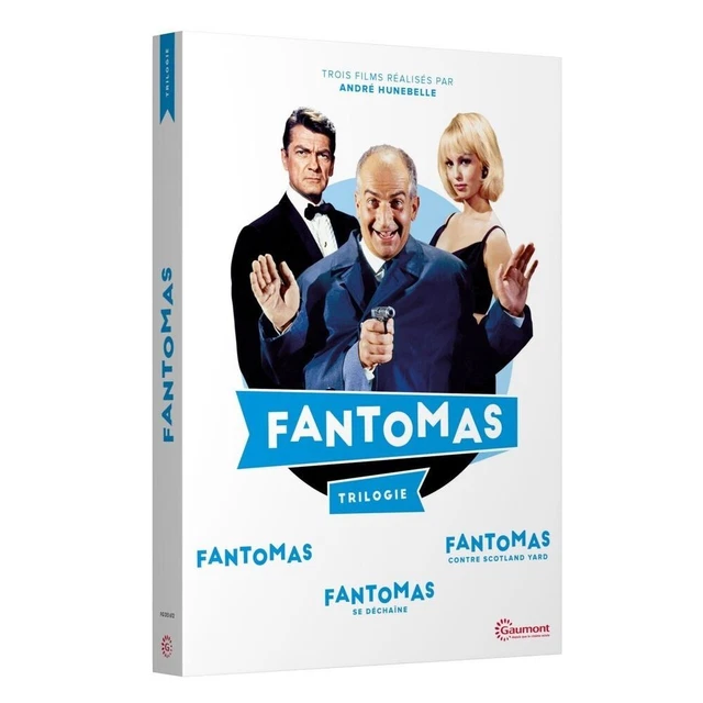 FANTOMAS BOX SET: Fantomas; Fantomas Against Scotland Yard; Fantomas Se ...