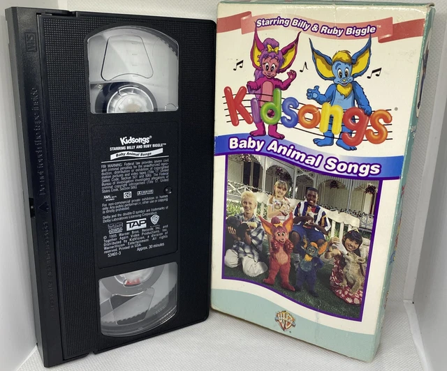 KIDSONGS: BABY ANIMAL Songs RARE VHS Video Tape View Master WB Kids ...