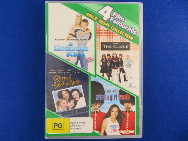 4 FILM GIRLS Night Collection-A Cinderella Story/The Clique-DVD-Region ...