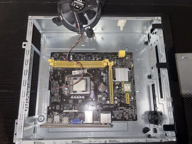PC CASE WITH Asus HBIM-KIKEIADE/OP Motherboard And a I3-4170 CPU+cooler ...