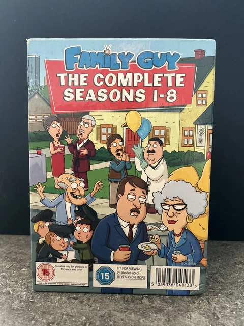 FAMILY GUY - Series 1-8 - Complete (DVD, 2009) £6.51 - PicClick UK
