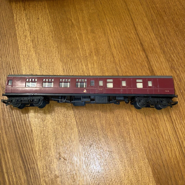 TRIANG HORNBY R387 BRITISH RAIL BR Mk1 COMPOSITE COACH / BRAKE 00 GAUGE ...